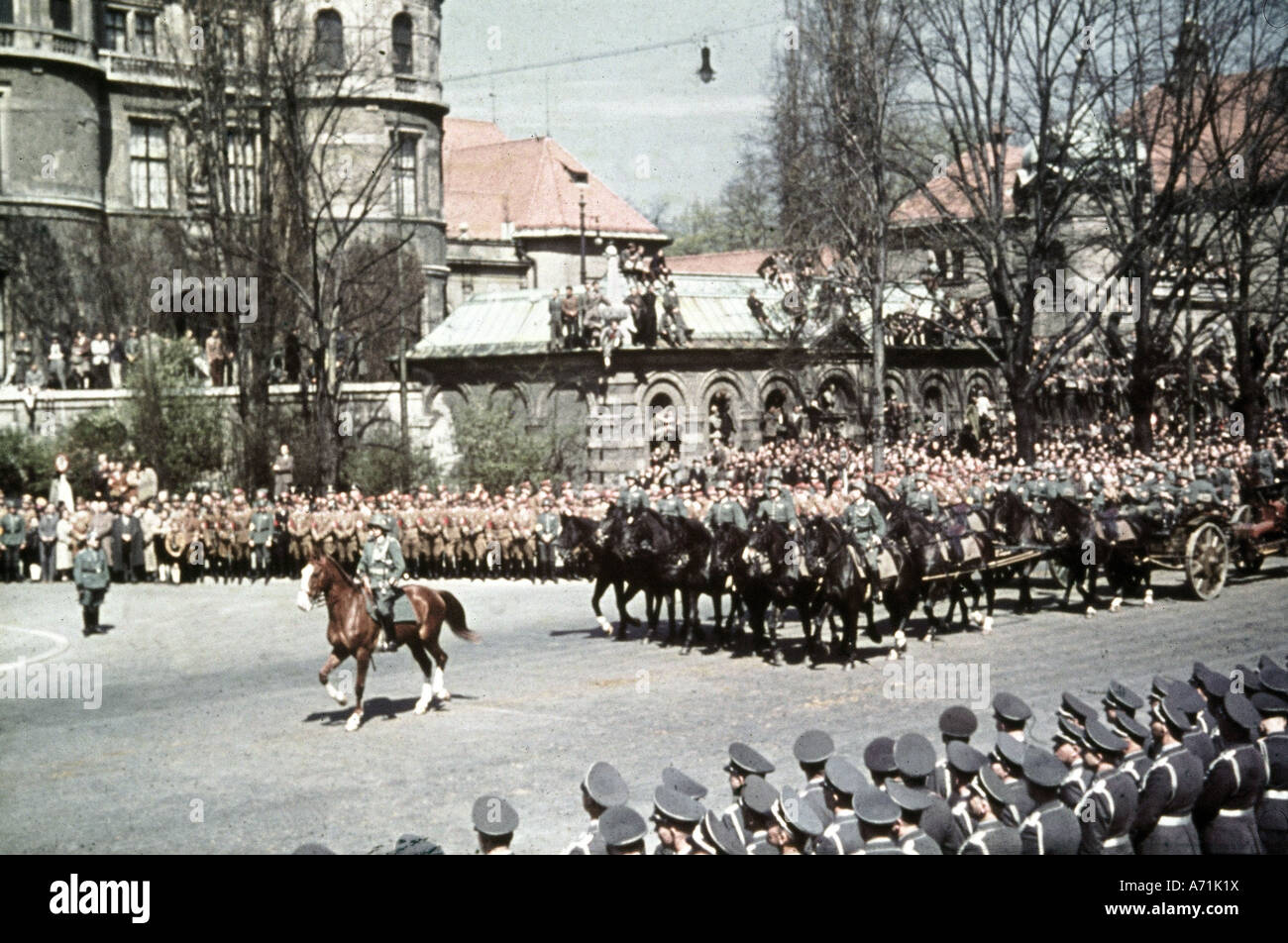 Nazism / National Socialism, events, parades, Munich 1940 Stock Photo ...