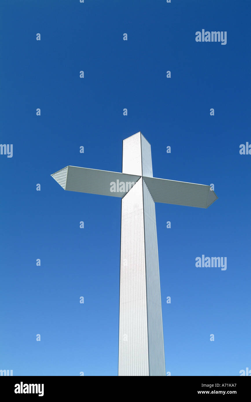 Big white cross hi-res stock photography and images - Alamy