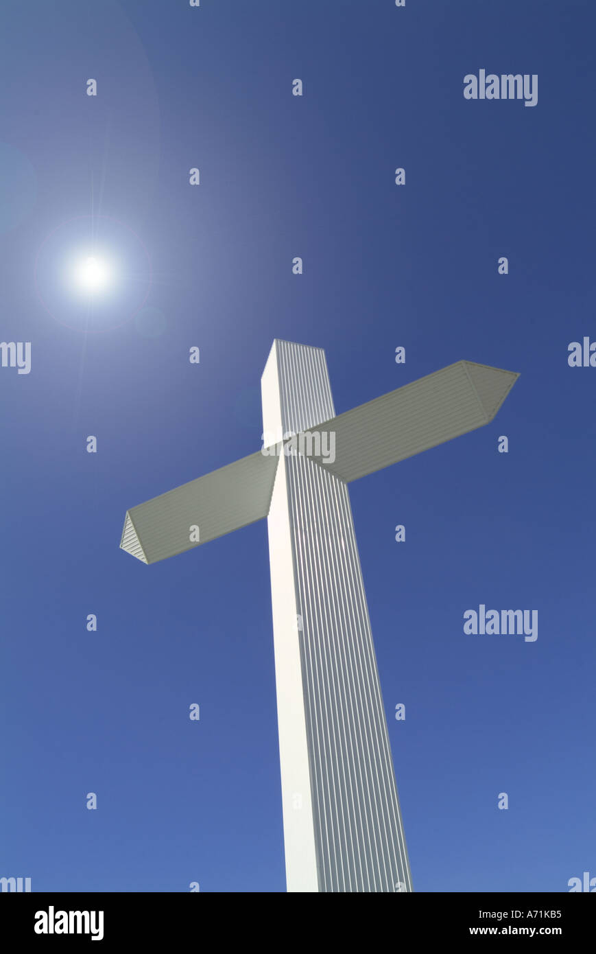 The Cross At The Crossroads, A large 70 meter 199 feet concrete cross ...