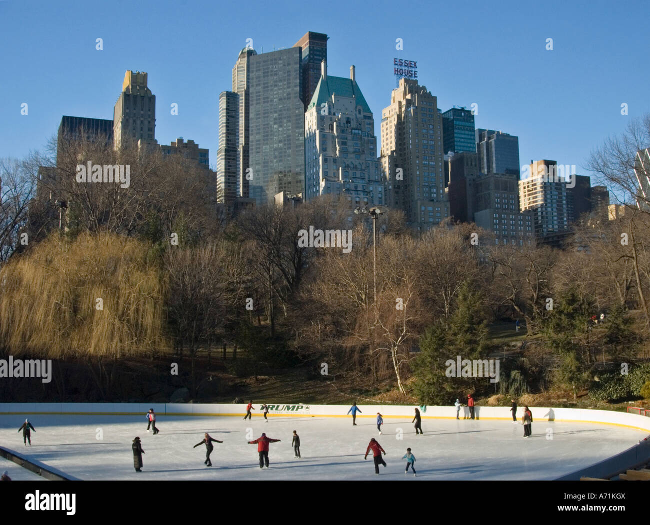 Trump wollman rink hi-res stock photography and images - Alamy