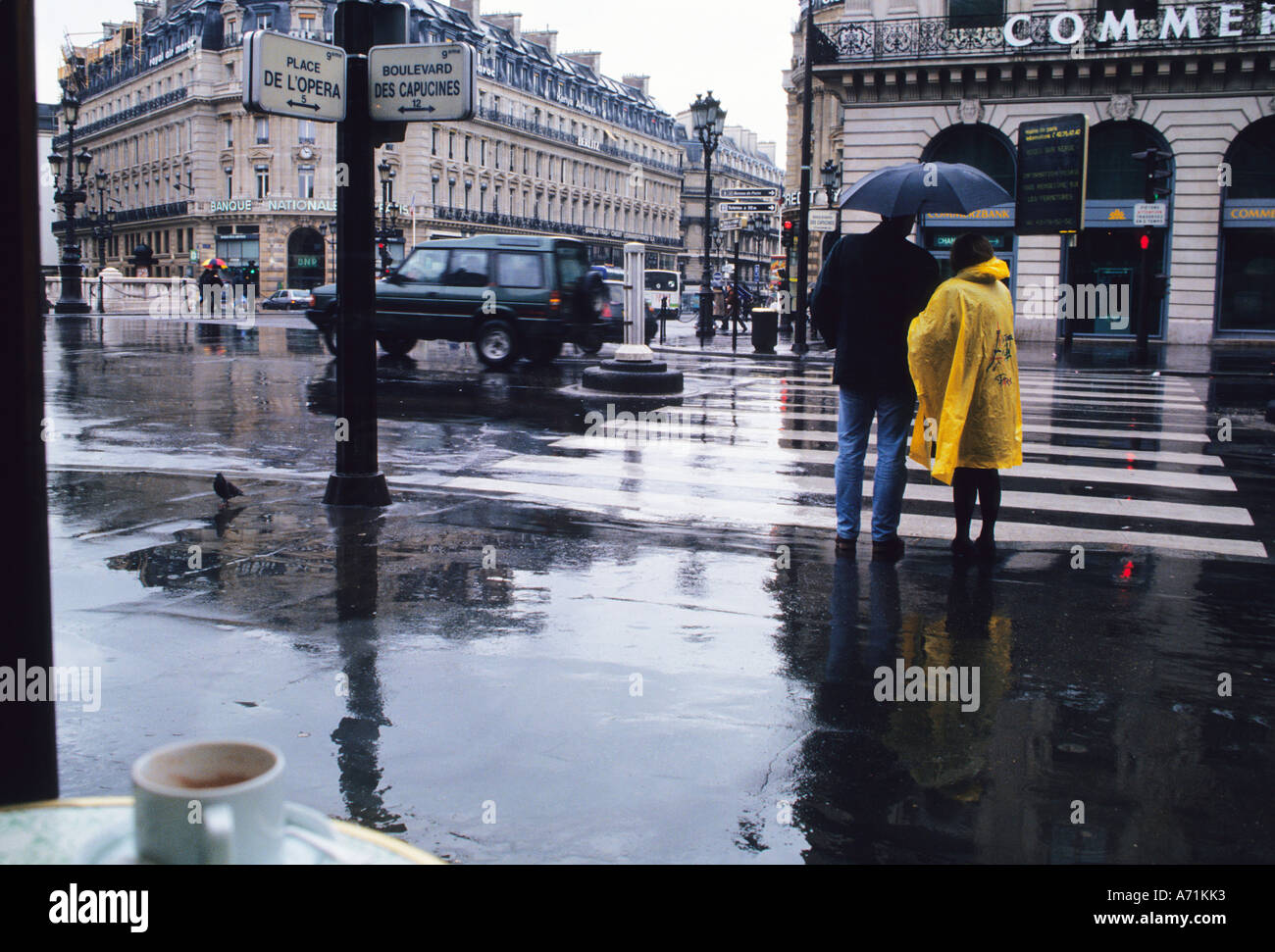Paris Streets Raining