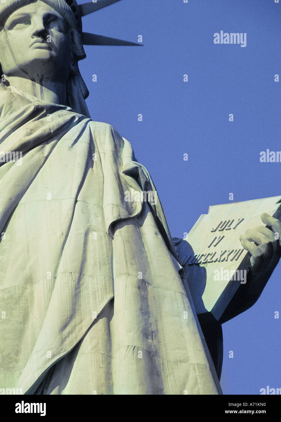 Close up book statue of liberty hi-res stock photography and images - Alamy