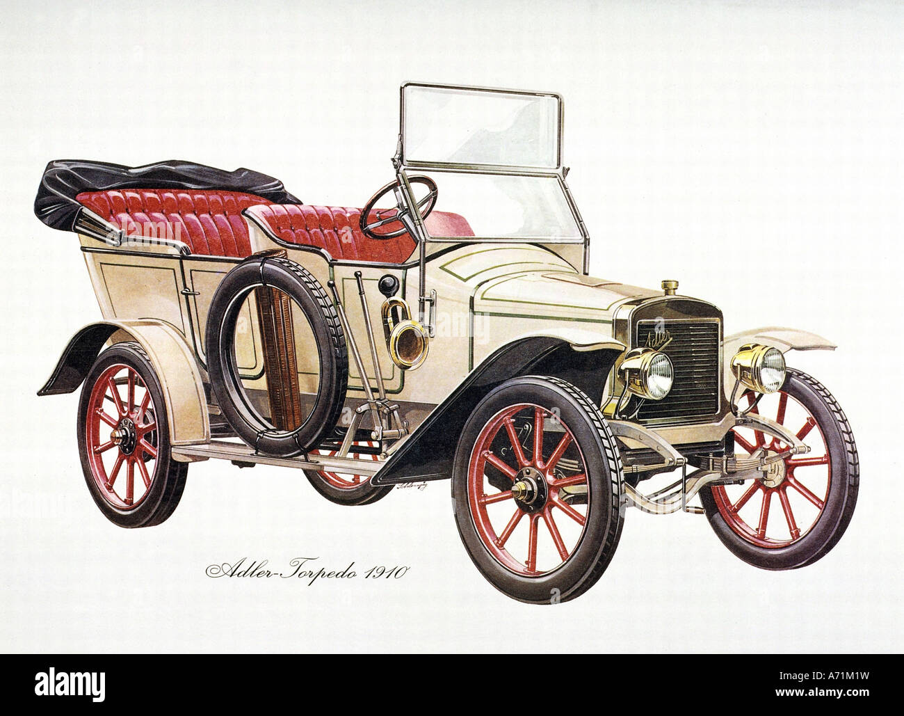transport/transportation, cars, Adler Torpedo, 1910 Stock Photo - Alamy