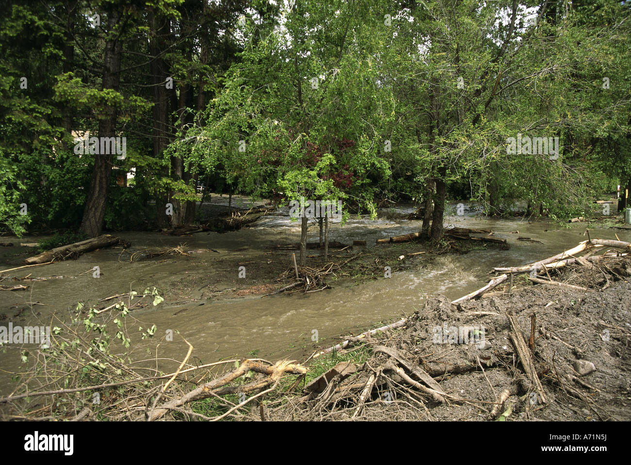 natural disaster / catastrophe, flood, Canada, British Columbia ...