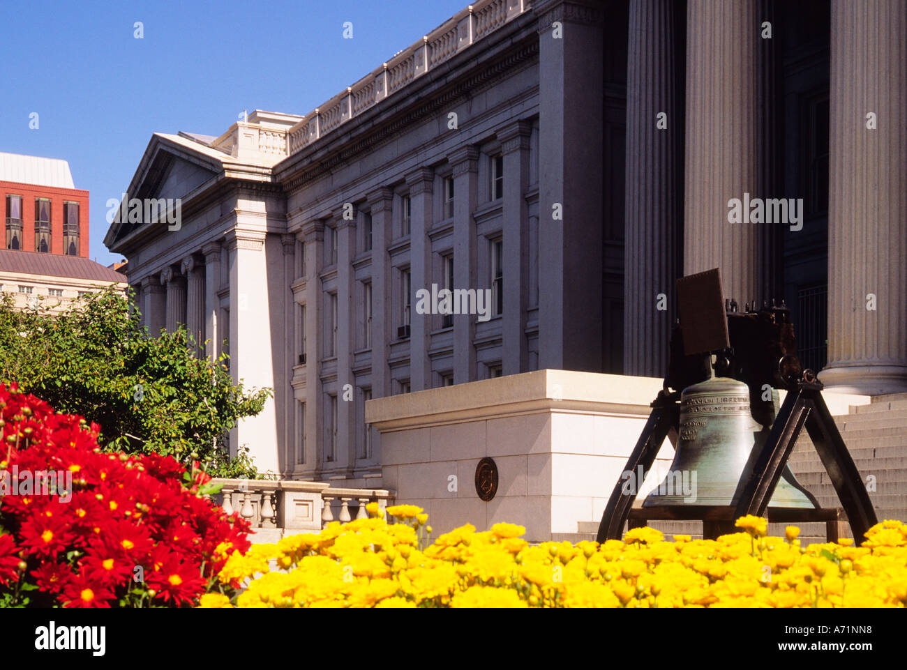 USA Washington DC The United States Treasury Department Building Stock ...