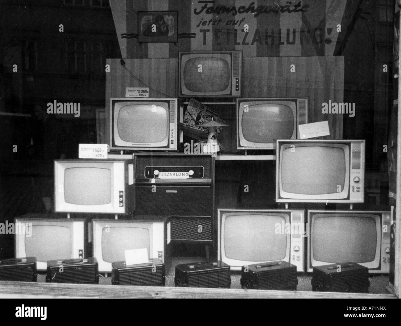 Display window Black and White Stock Photos & Images - Alamy