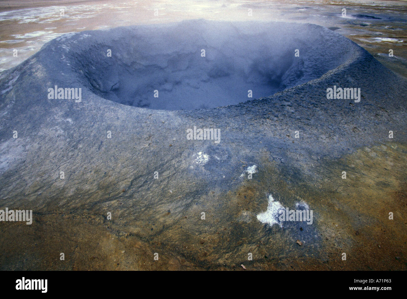 Iceland, Pingeyjar Region, Thermal vents Stock Photo - Alamy