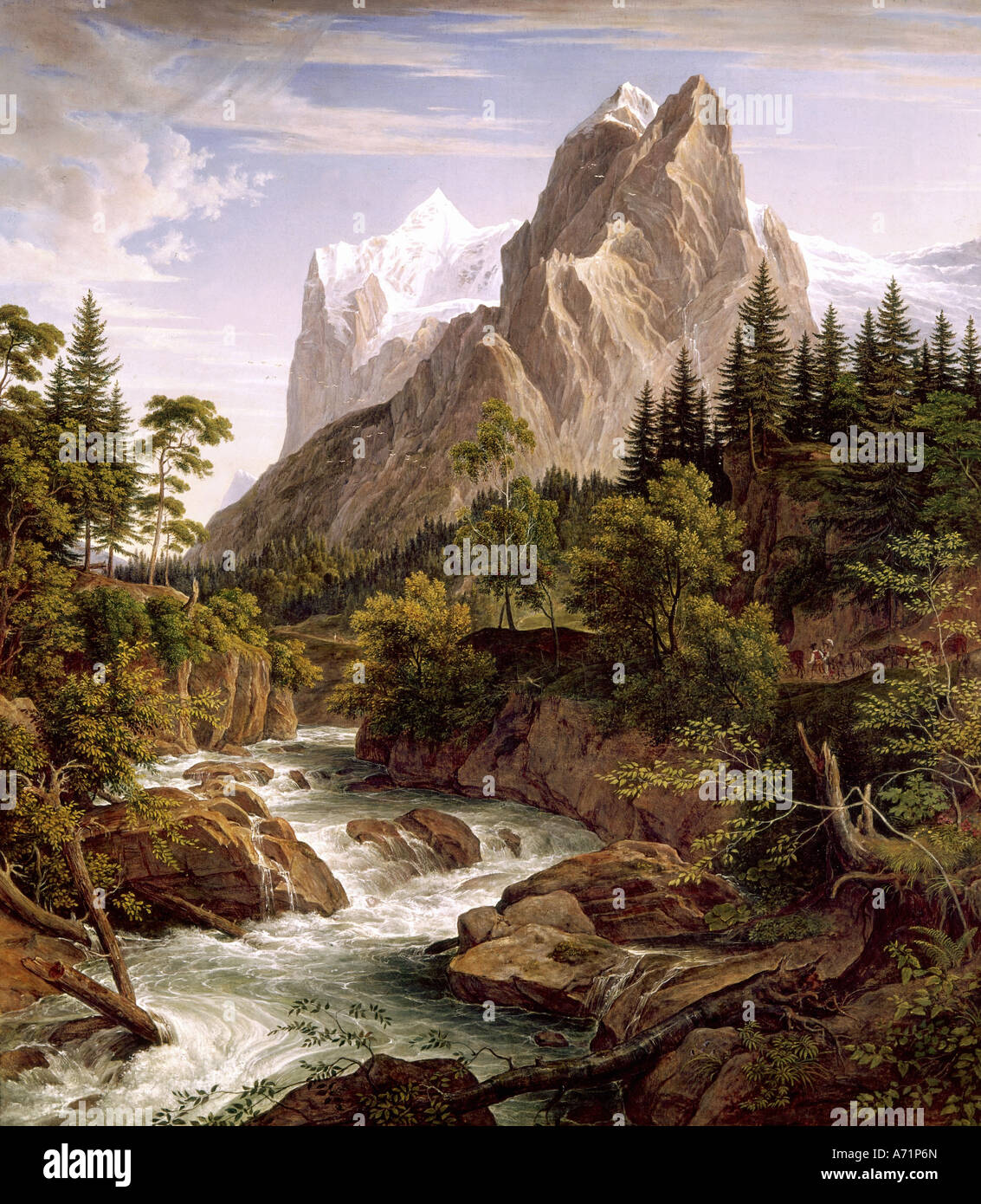 Art & Collectibles Painting Oil painting in the Vienna Landscape of ...