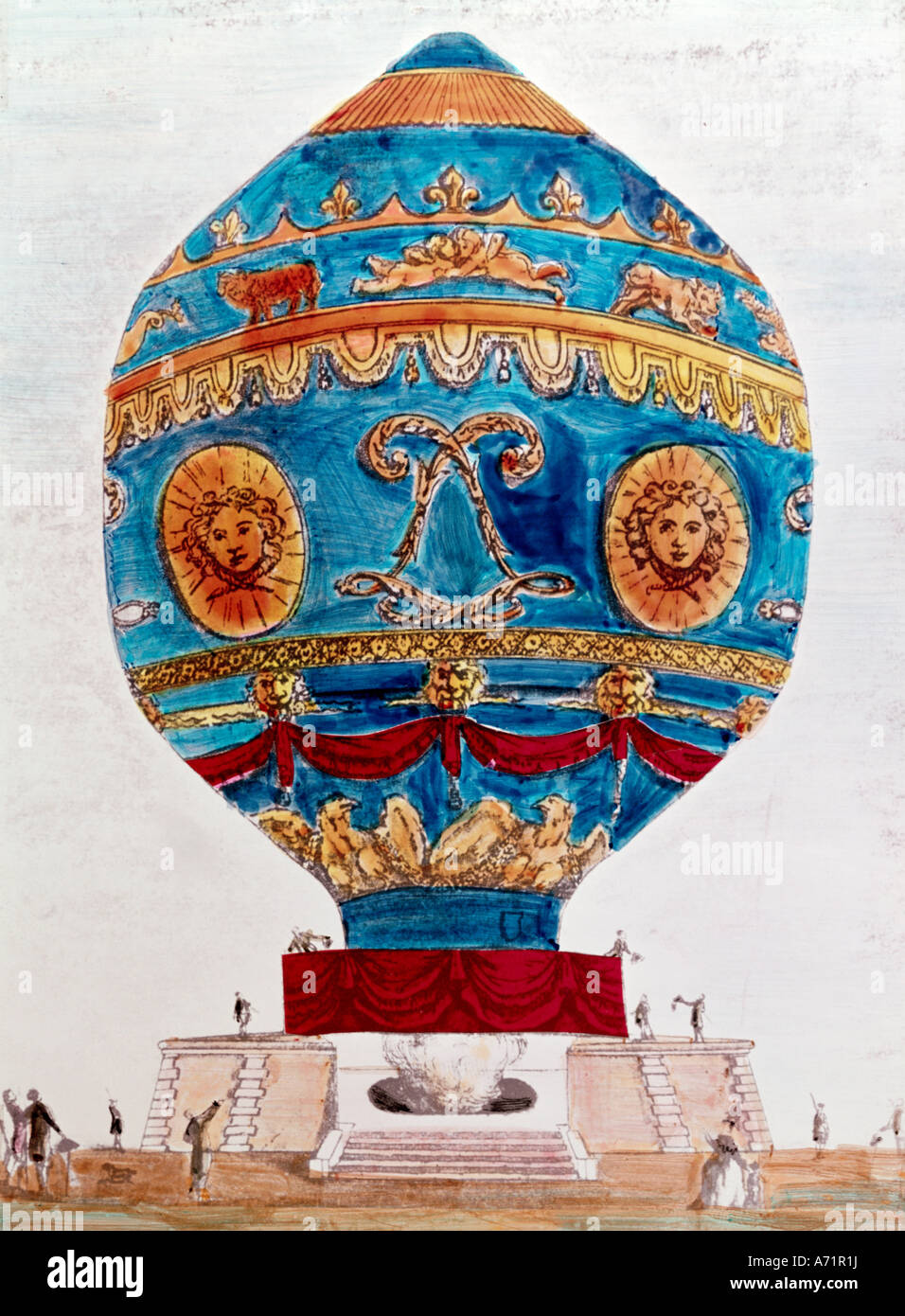 1783 pilatre de rozier hi-res stock photography and images - Alamy