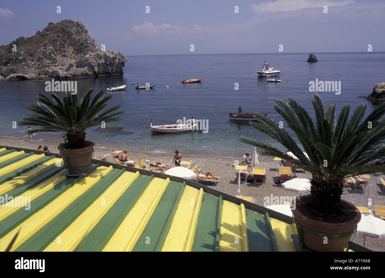 Mazzaro beach hi-res stock photography and images - Alamy
