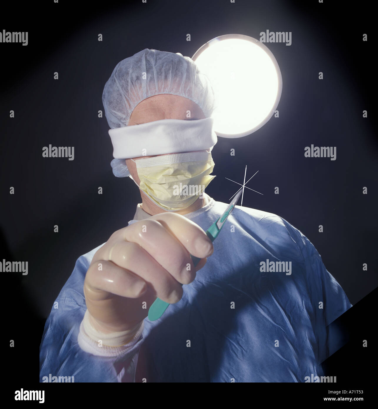 Blind surgeon hi-res stock photography and images - Alamy