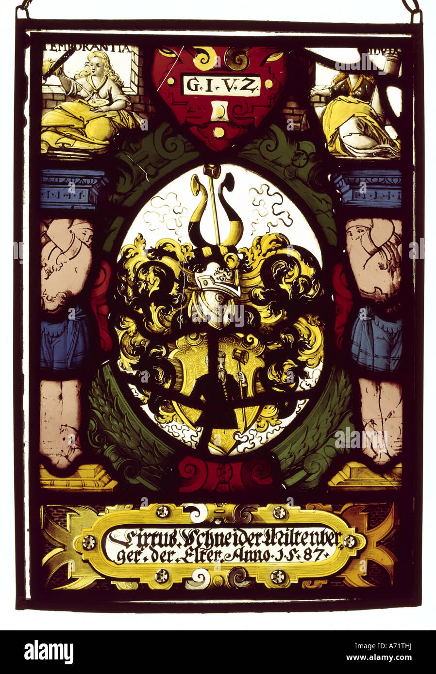 heraldry, coat of arms, Germany, dynastic coat of arms, window of ...