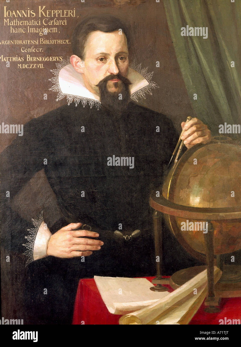 Kepler, Johannes, 27.12.1571 - 15.11.1636, German astronomer, portrait ...