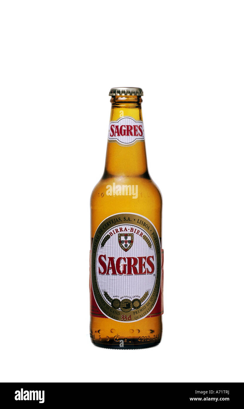 Sagres beer bottle hi-res stock photography and images - Alamy