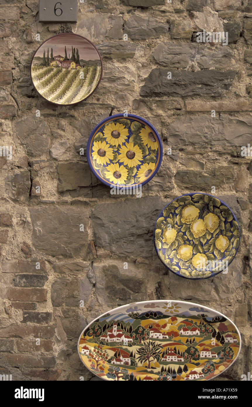 Tuscany italy ceramic painted pottery hi-res stock photography and ...