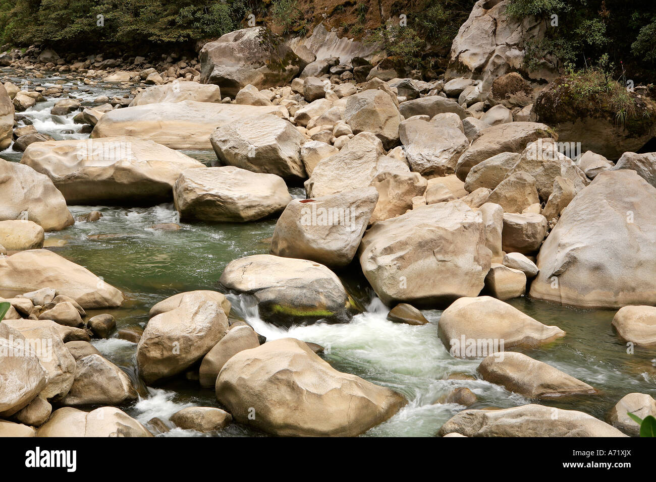Urubamba River Machu Picchu Peru Stock Photo - Alamy