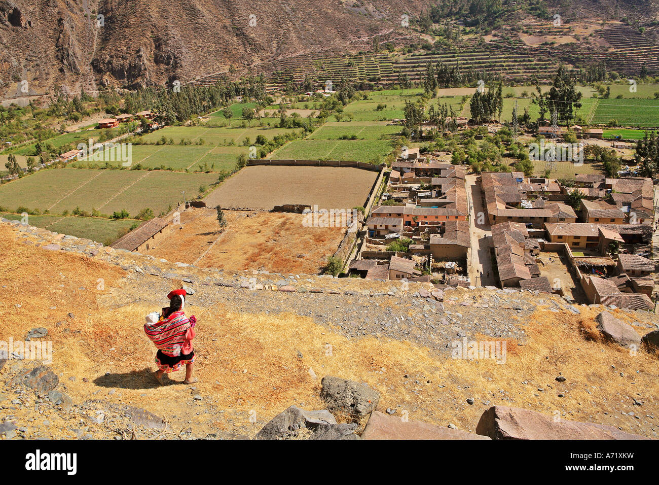 Peru cusco overview historical hi-res stock photography and images - Alamy