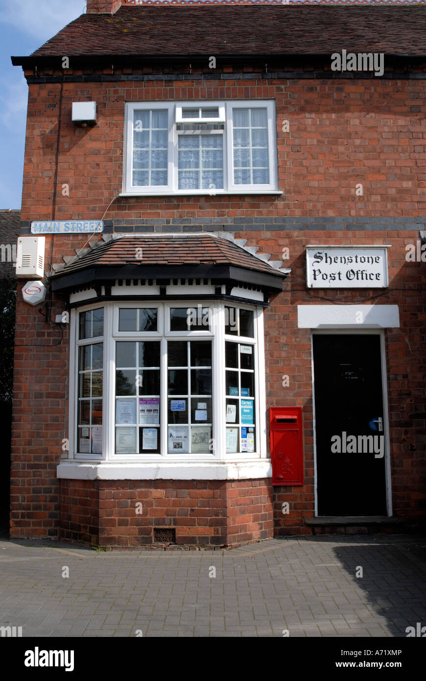 Small, traditional Post Office, Shenstone, UK Stock Photo - Alamy