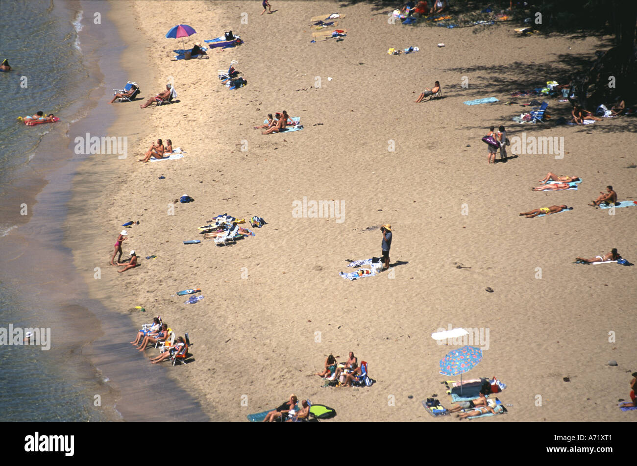 Ke e Beach Ha ena State Park Na Pali coast Kauai Hawaii Stock Photo - Alamy