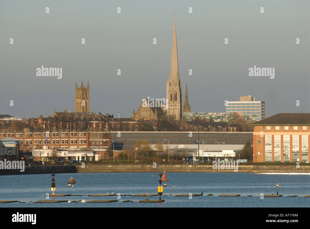Preston skyline hi-res stock photography and images - Alamy