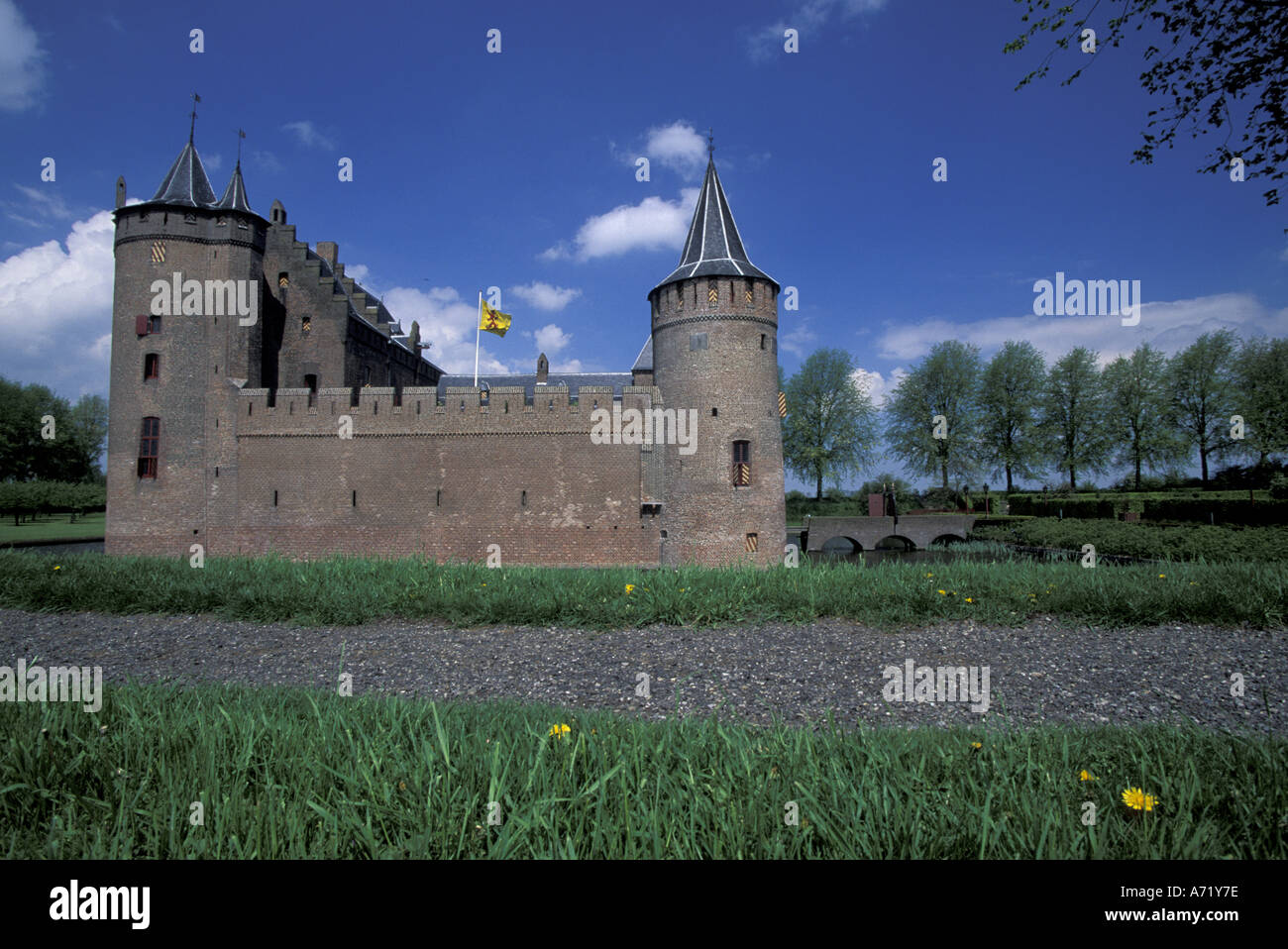 Europe, Netherlands, Muiden Muiden Castle Stock Photo - Alamy