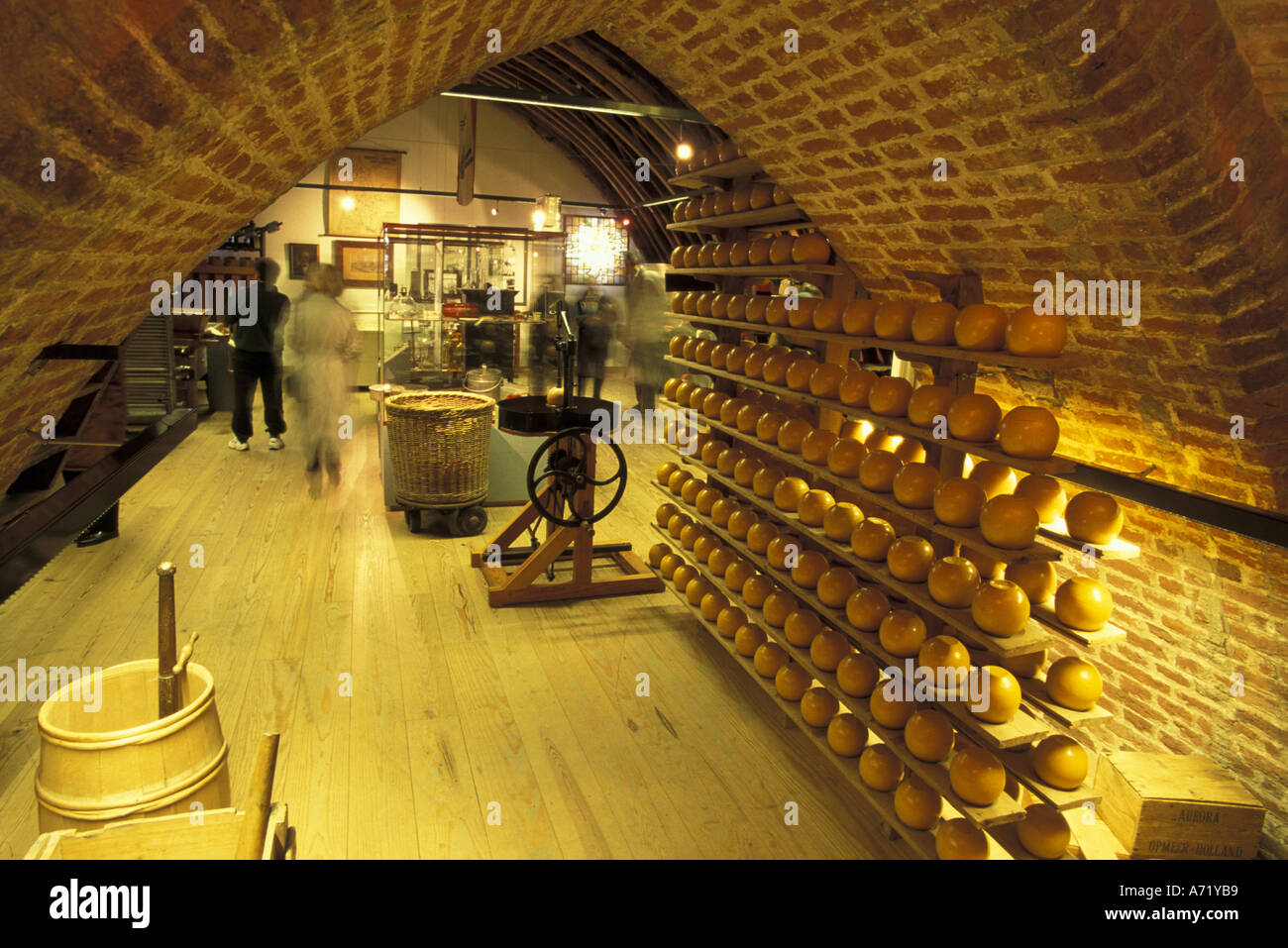 Europe, Netherlands, Alkmaar Cheese Museum Stock Photo - Alamy