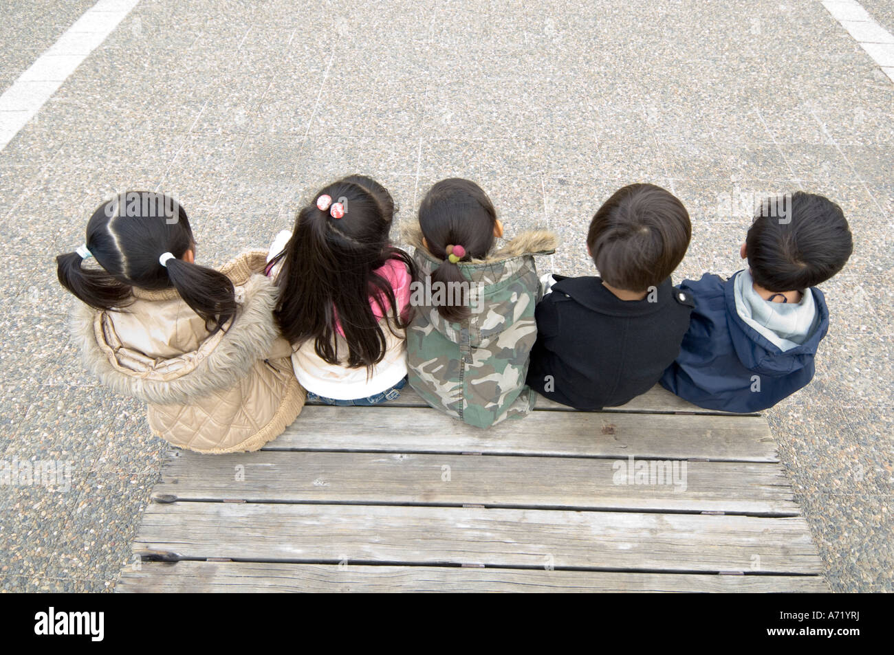 Japanese school girl sitting hi-res stock photography and images - Alamy
