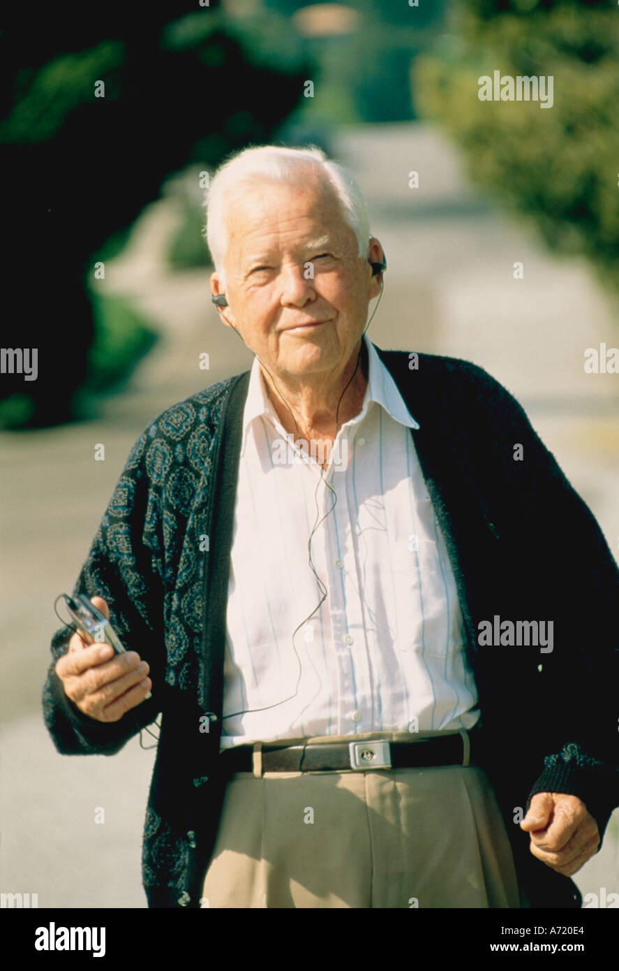 Senior walking on a country road hi-res stock photography and images ...