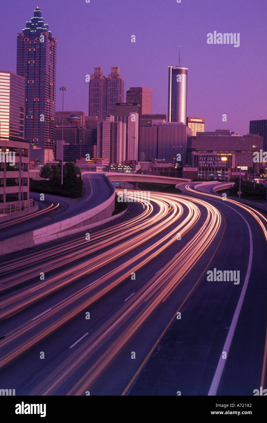 Rush hour traffic in atlanta hi-res stock photography and images - Alamy