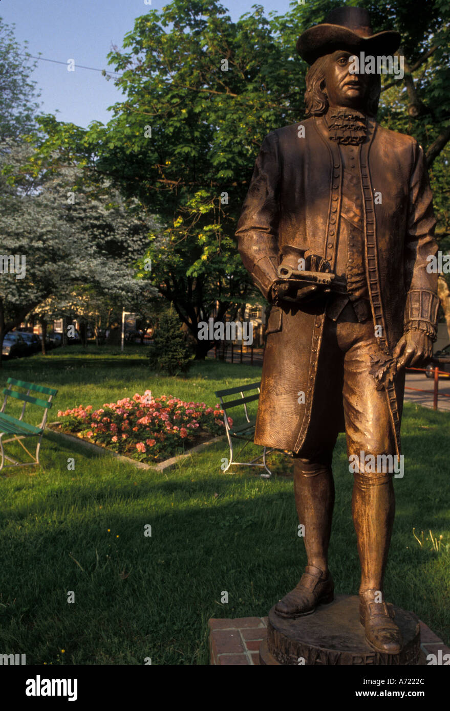 William penn statue delaware hi-res stock photography and images - Alamy