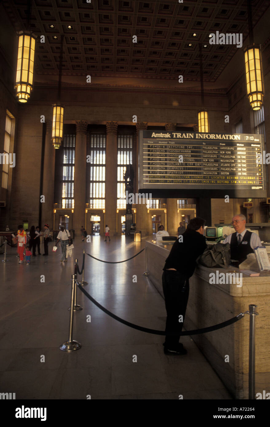 Pennsylvania railroad terminal station hi-res stock photography and ...