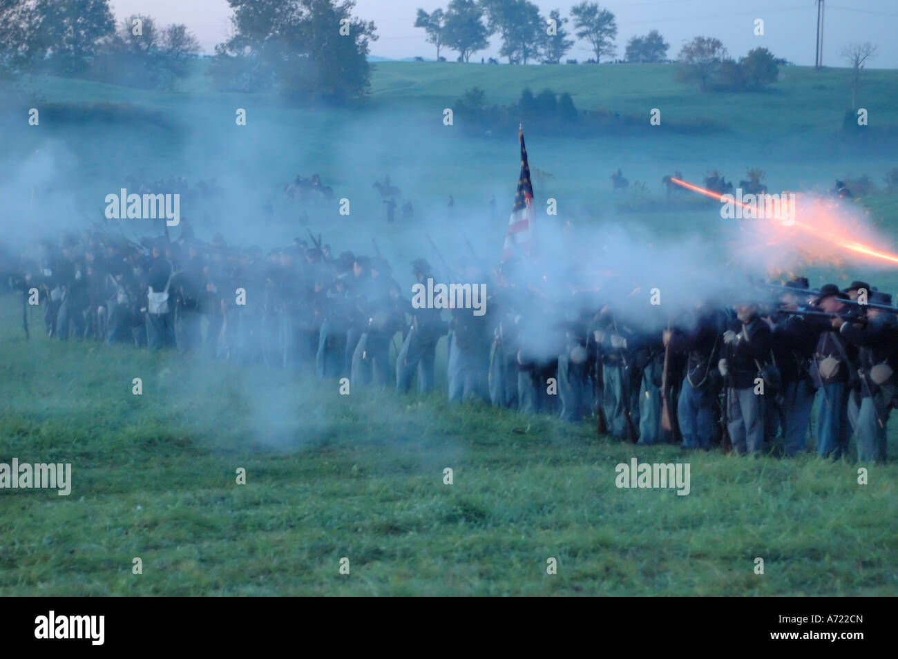 National Civil War Re enactment of 1862 Battle of Perryville Kentucky ...