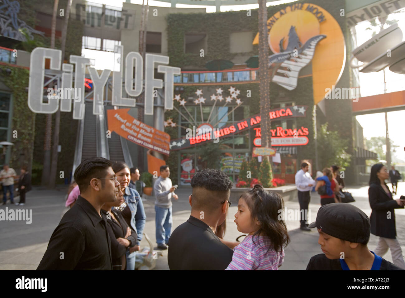 Universal Studios Hollywood Citywalk High Resolution Stock Photography ...