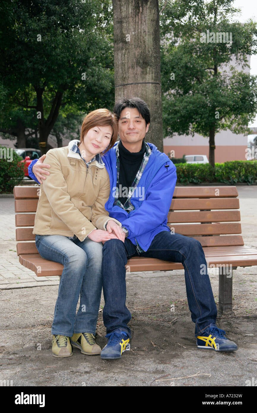 Portrait of mid adult couple Stock Photo - Alamy