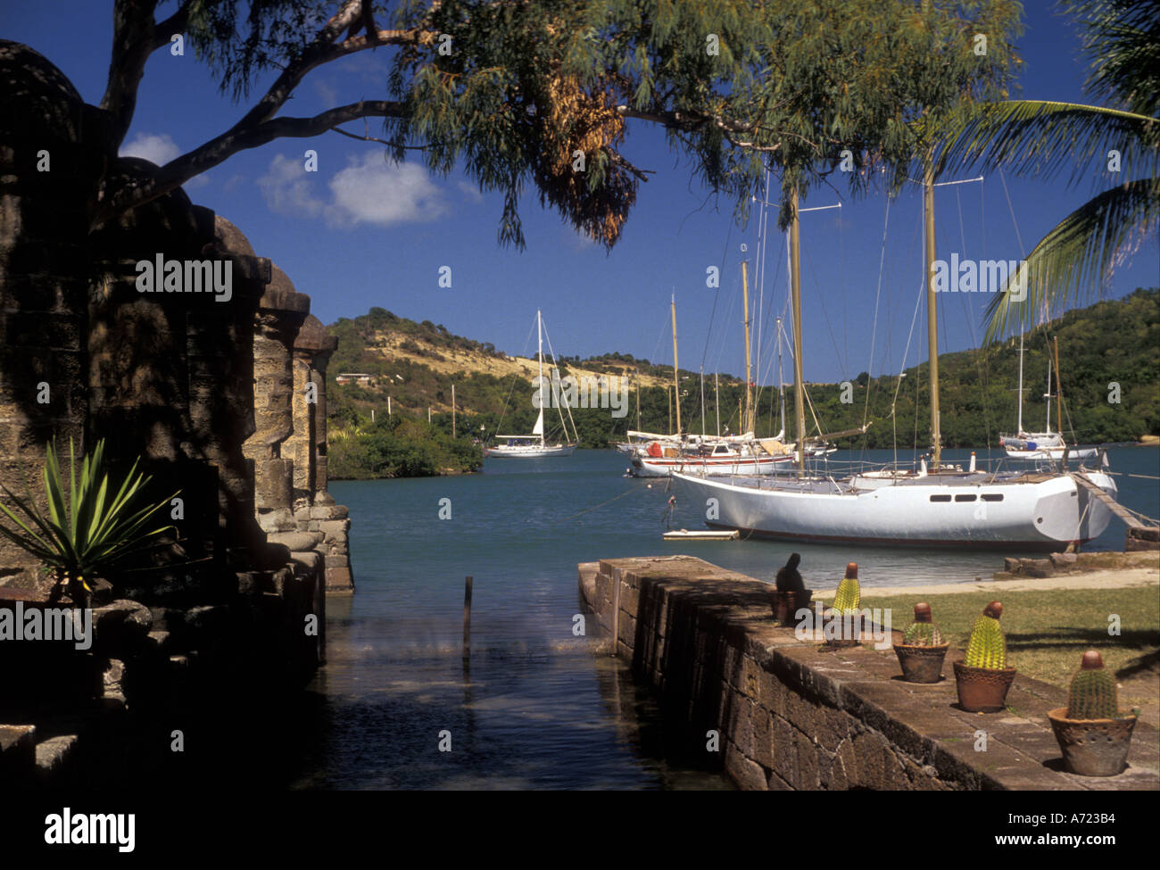 Dockyard marina in antigua hi-res stock photography and images - Alamy
