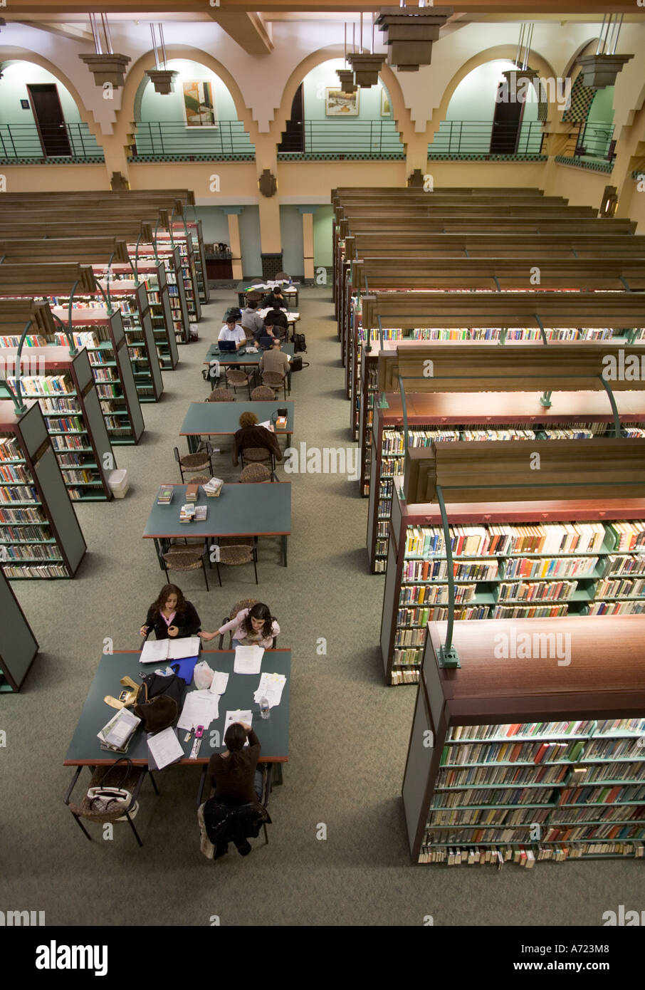 Library Beverly Hills California United States Stock Photo - Alamy
