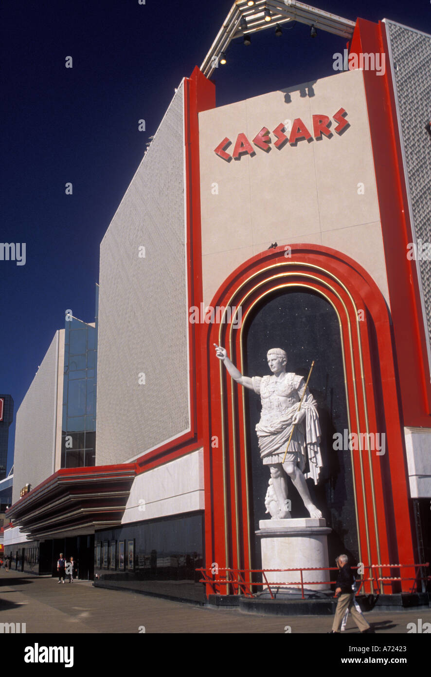 Boardwalk atlantic city caesars hi-res stock photography and images - Alamy