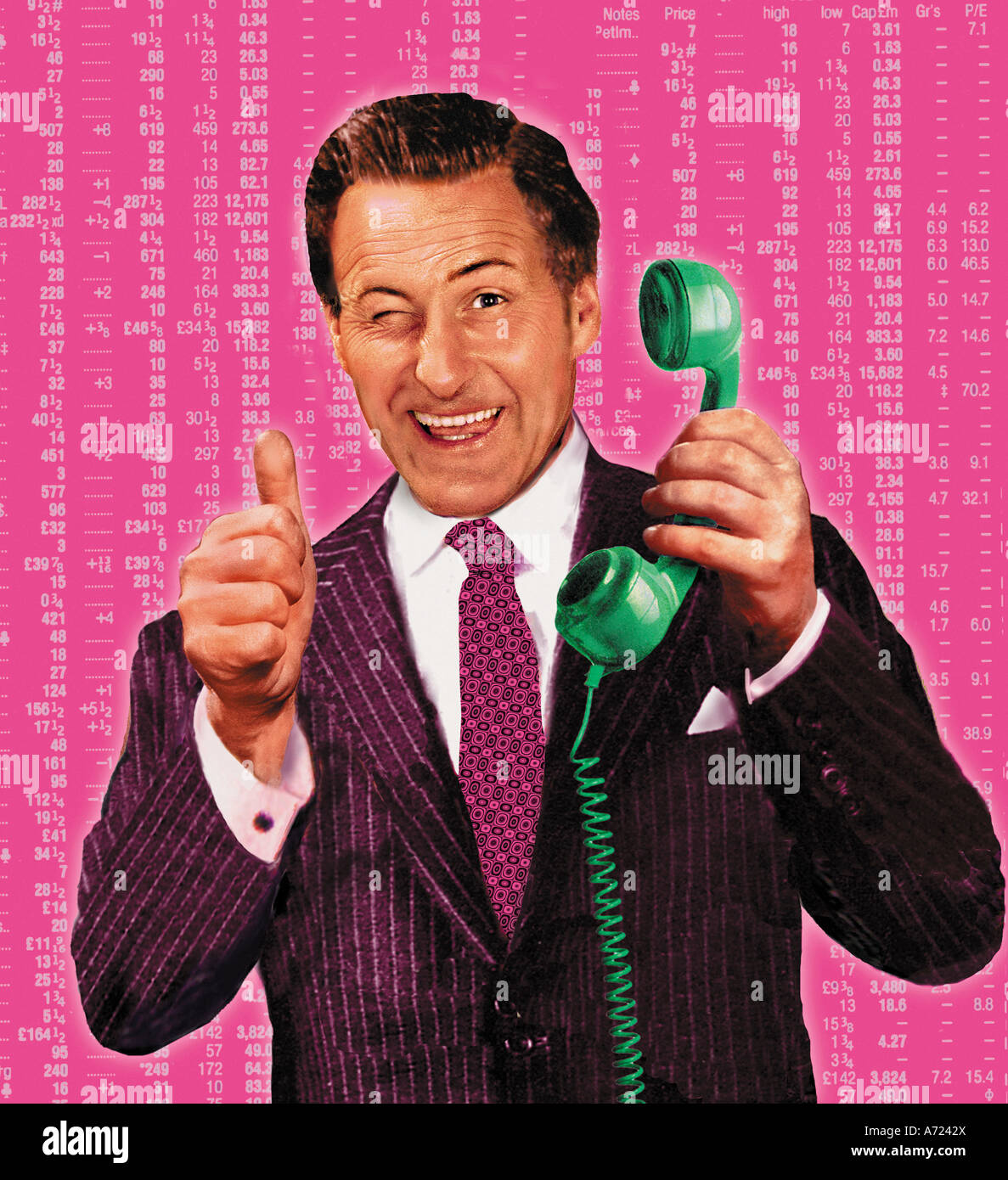 Man thumbs up retro hi-res stock photography and images - Alamy