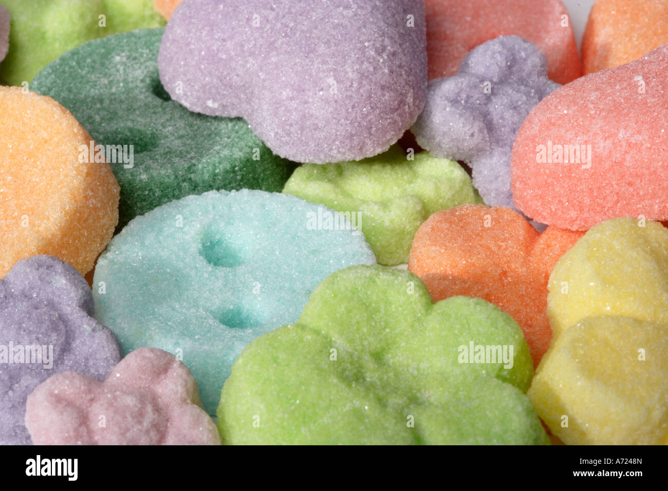 Sugar crystal sweets Stock Photo - Alamy
