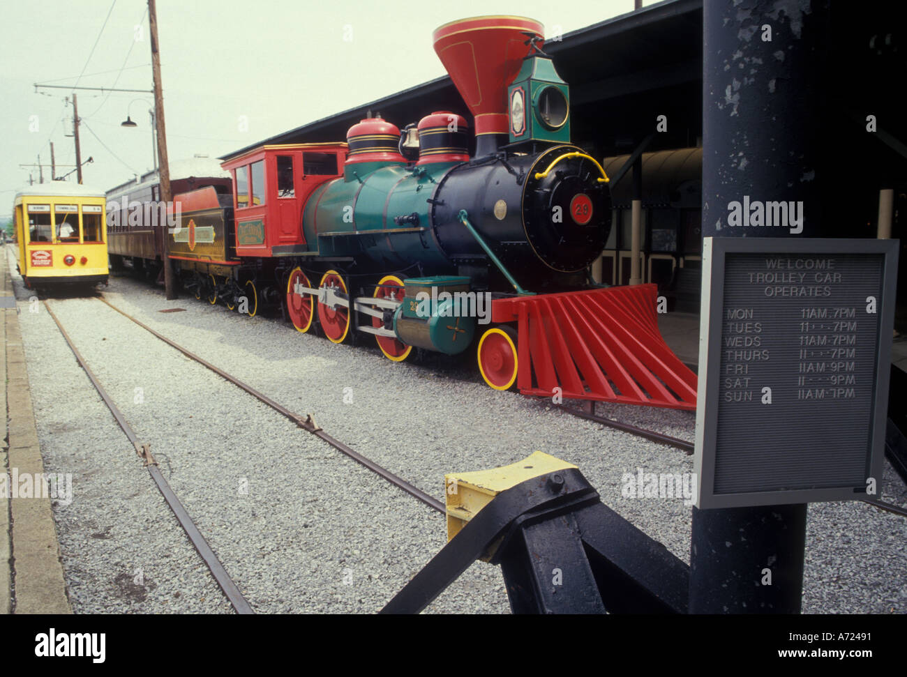 Chattanooga choo choo train hi-res stock photography and images - Alamy