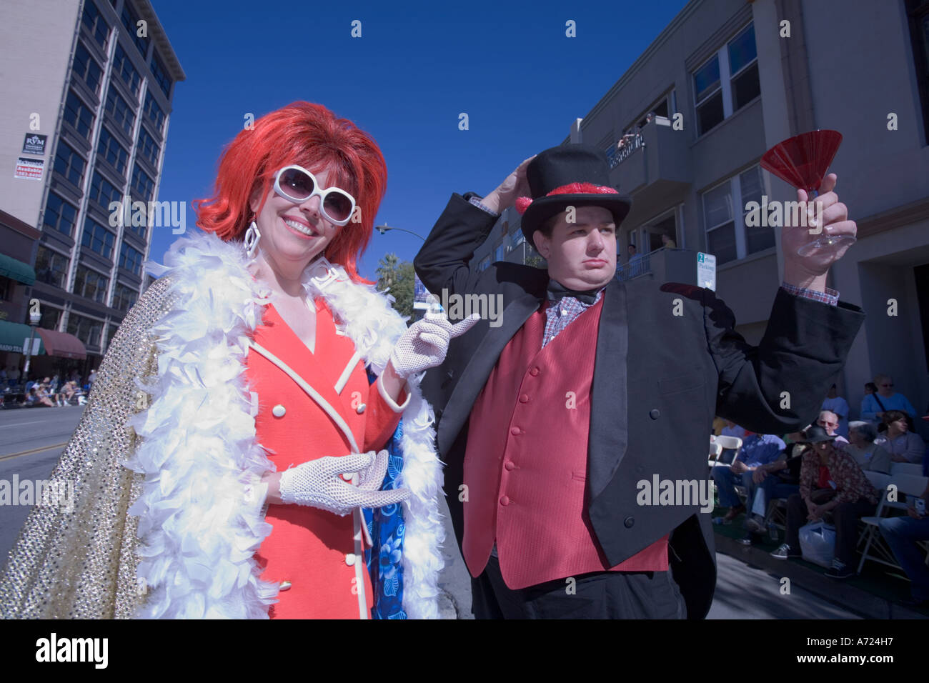 The Doo Dah Parade Pasadena California United States of America Stock ...