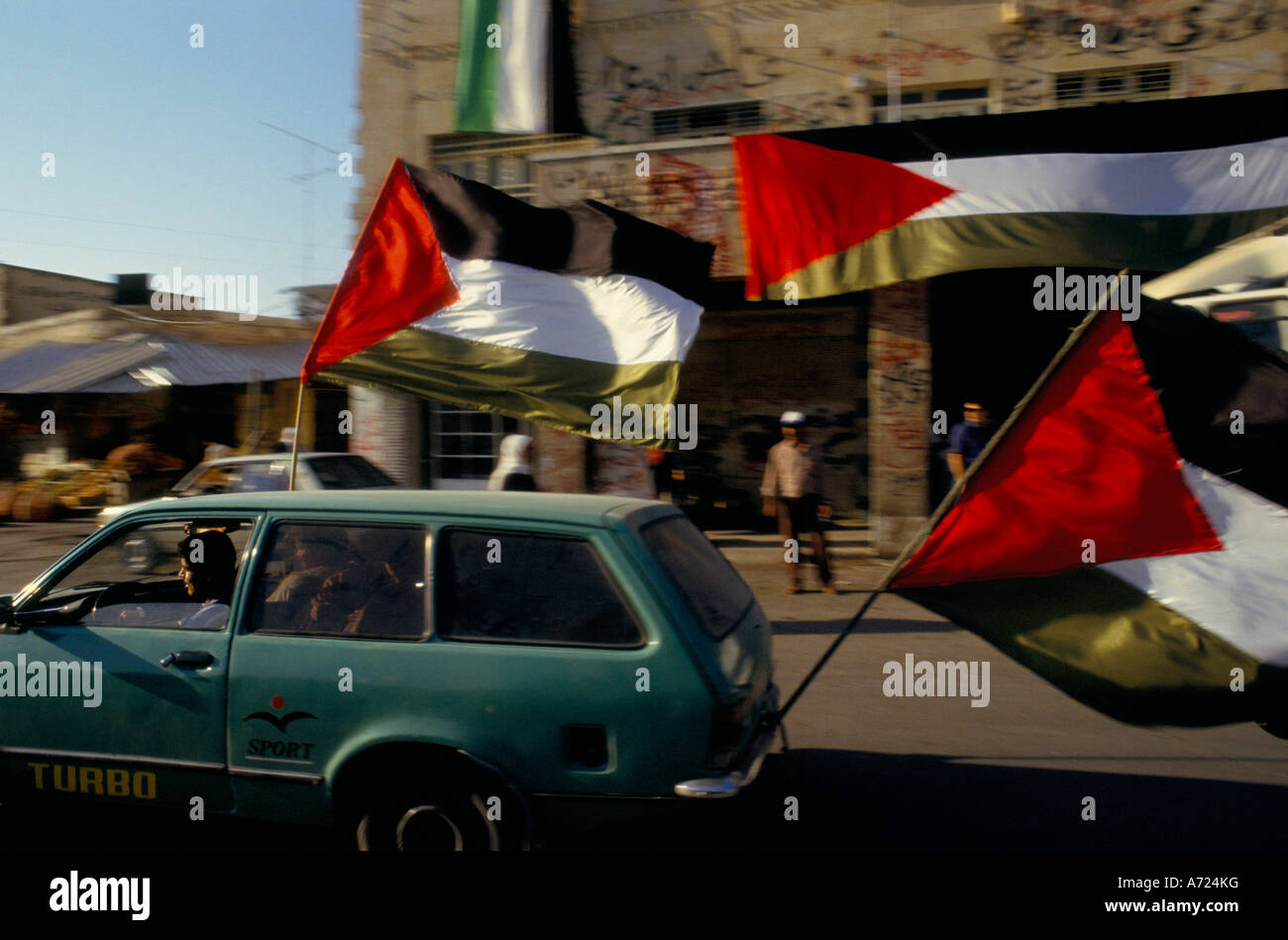 Jericho palestine flag hi-res stock photography and images - Alamy