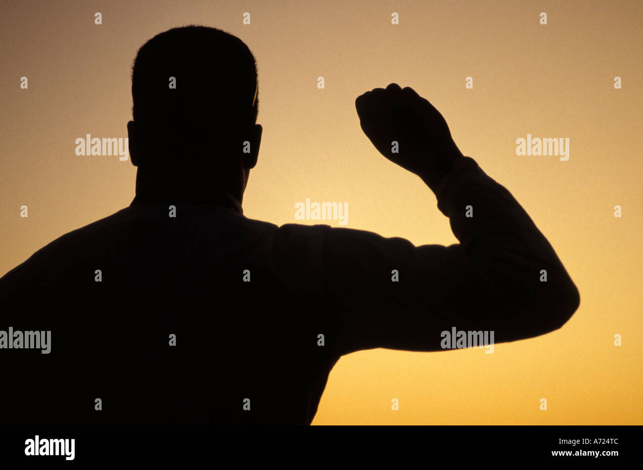 Man making a fist hi-res stock photography and images - Alamy