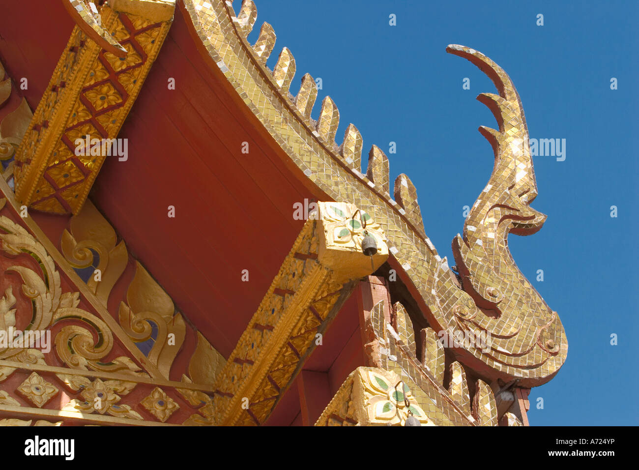 Naga roof finial hi-res stock photography and images - Alamy