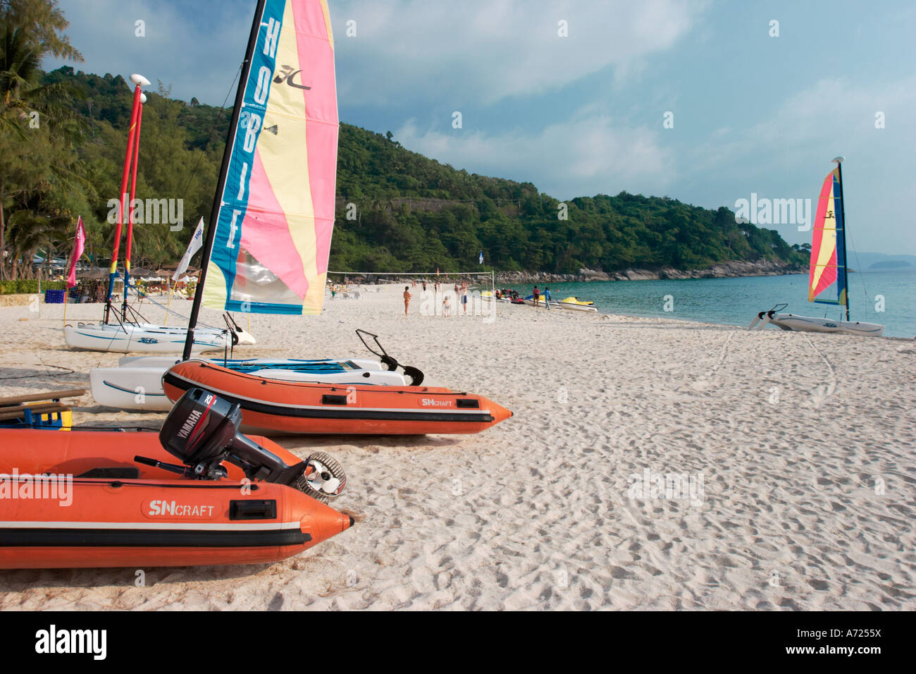 Beach hobie cat phuket thailand hi-res stock photography and images - Alamy
