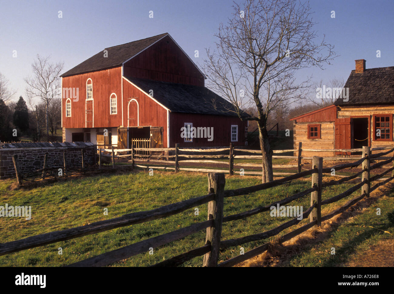 Daniel boone homestead pennsylvania usa hi-res stock photography and ...