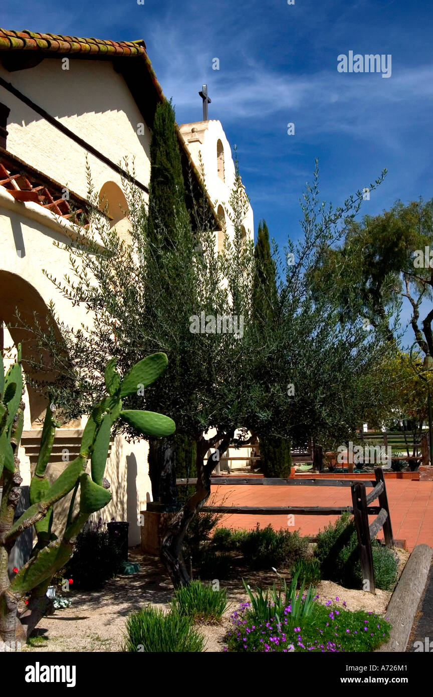 Bell tower mission santa ines hi-res stock photography and images - Alamy