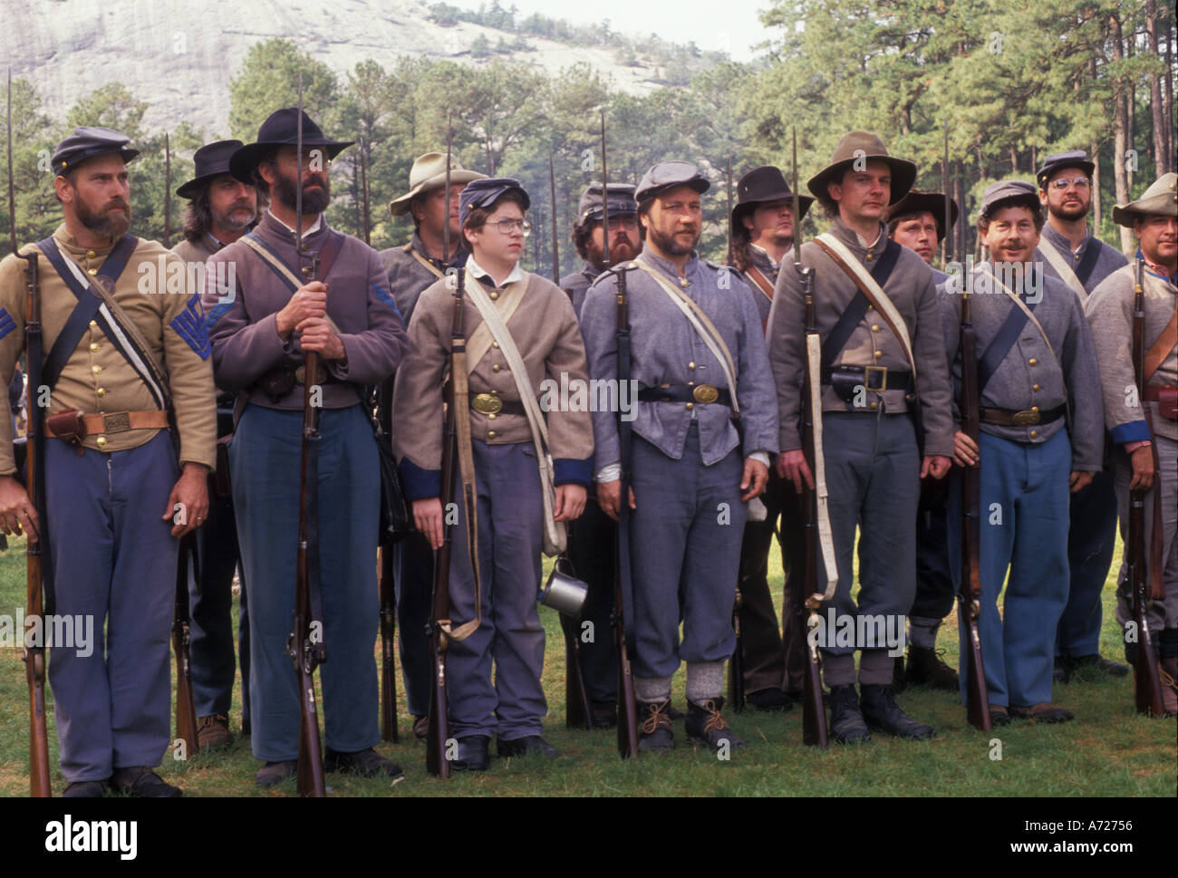 Confederate soldier from georgia hi-res stock photography and images ...