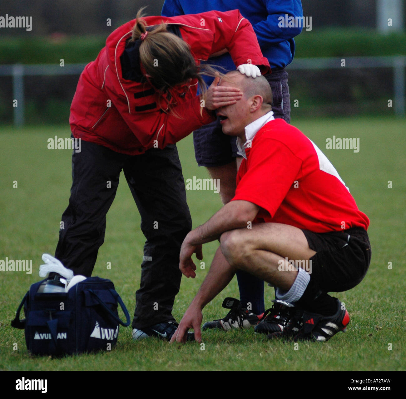 Rugby injury hi-res stock photography and images - Alamy