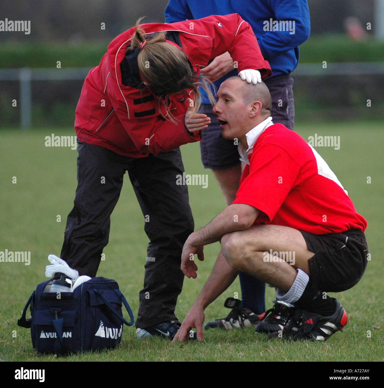 Rugby injury hi-res stock photography and images - Alamy